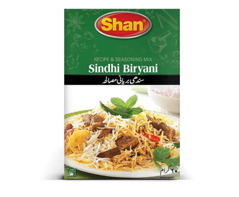 Shan Sindhi Biryani Masala Recipe Mix - Double Pack - 60grams + 60grams ...