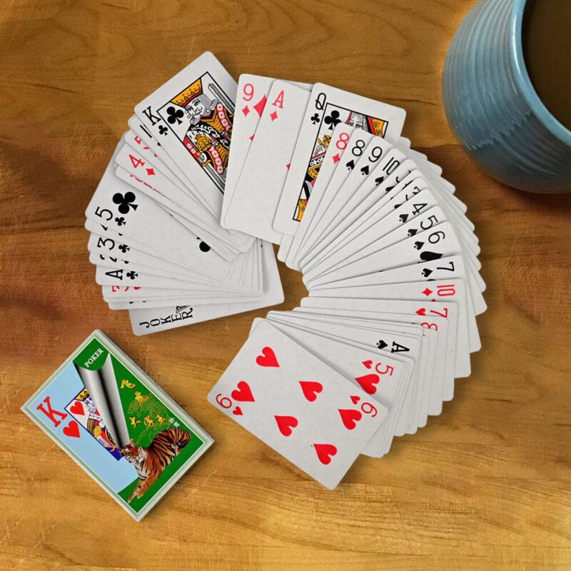 High Quality Plastic Playing Cards - 52 Cards Deck - Massive.pk