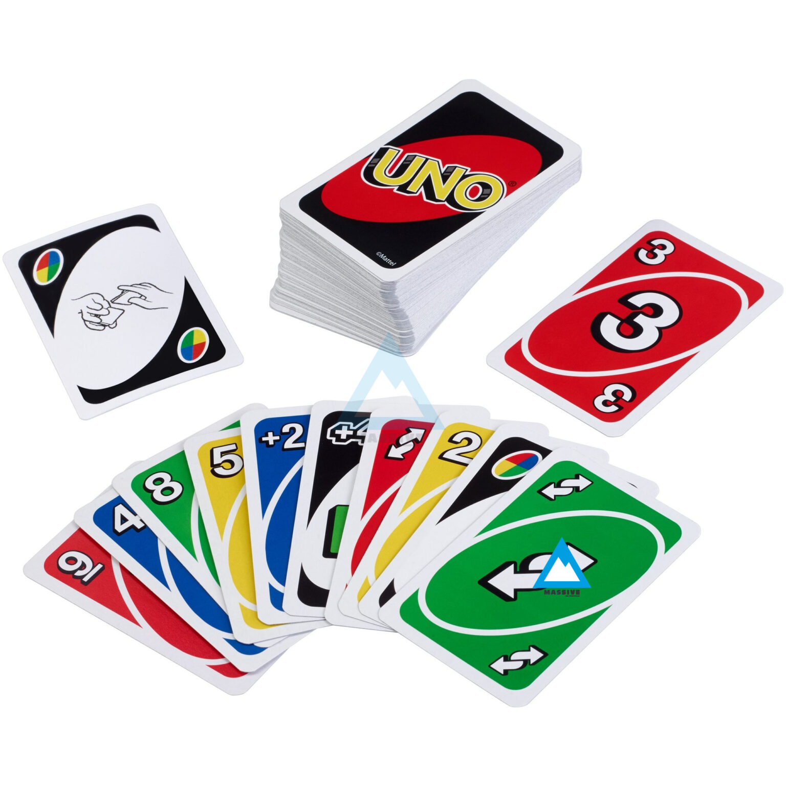 Original UNO Cards Pack - (108 Cards In One Pack) - Massive.pk