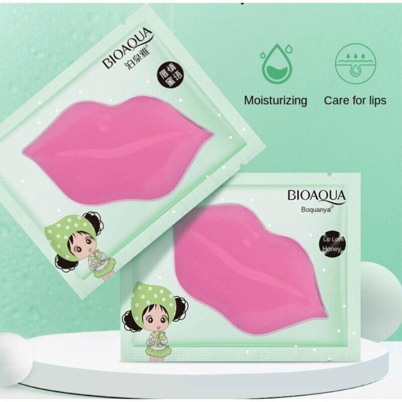 BioAqua Pink Girl Crystal Blueberry Lip Mask - Massive.pk