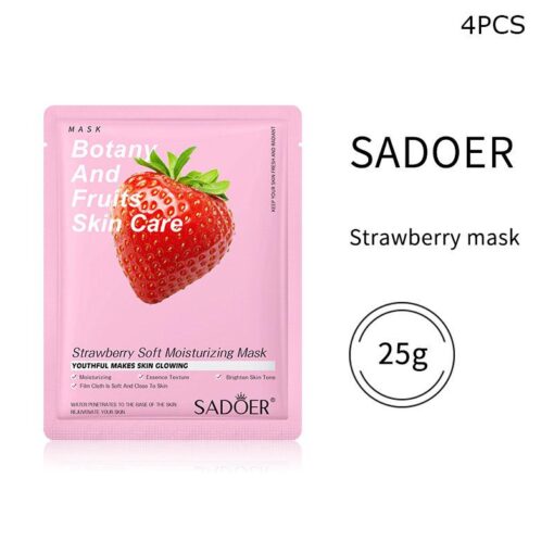 Sadoer Strawberry Sheet Mask - Massive.pk
